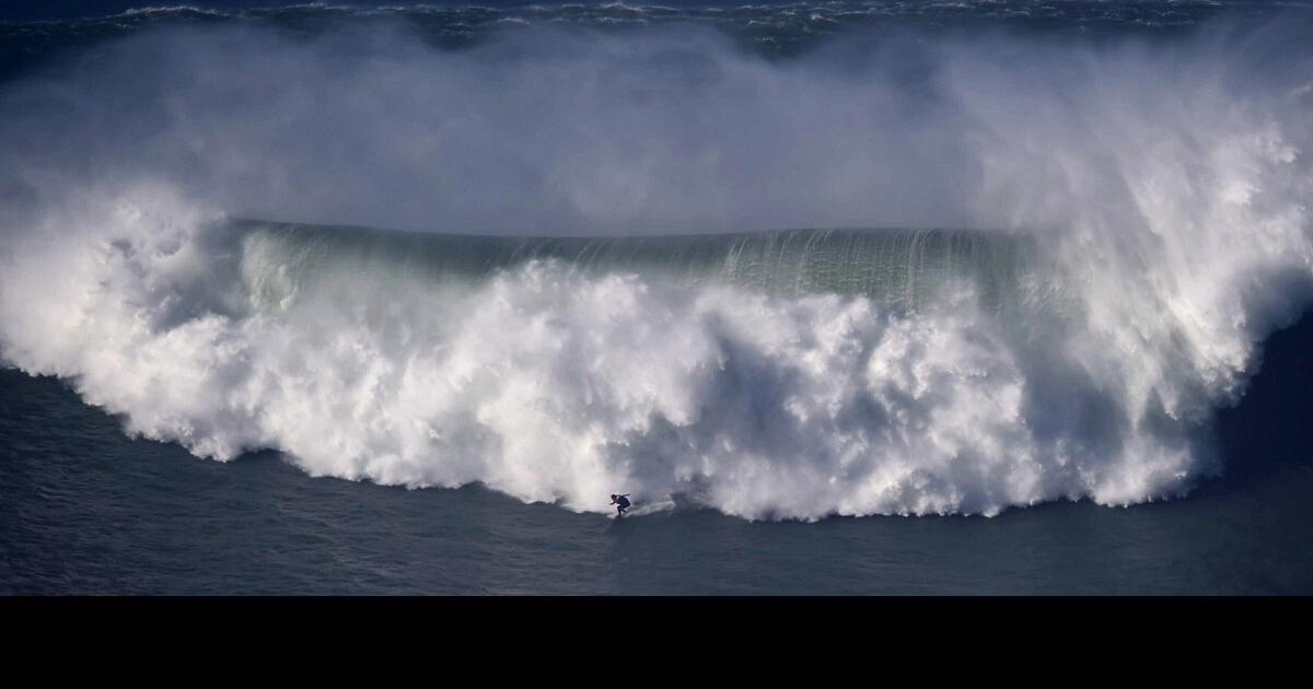 Riding the big waves