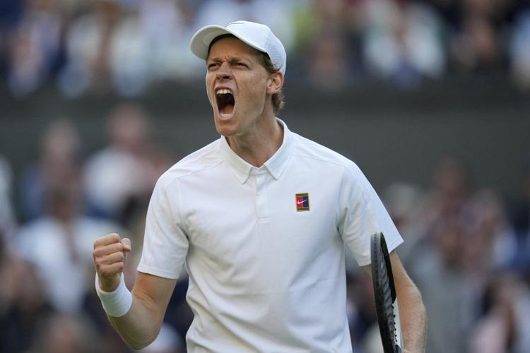 Wimbledon: No. 1 Jannik Sinner cancels practice a day after hurting elbow