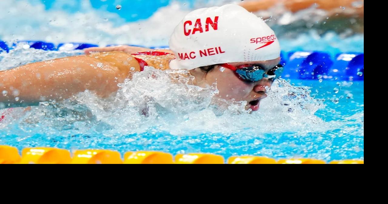 Olympic champion swimmer Maggie Mac Neil lauded as demon for speed ...
