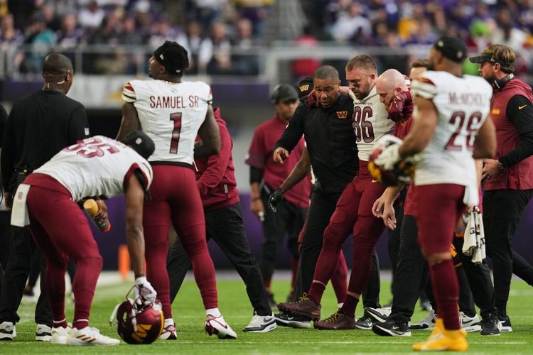 Commanders visit the Giants late in an injury-ravaged lost season for ...
