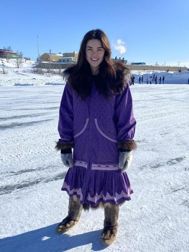 Inuit model Willow Allen uses TikTok to showcase life in the Arctic
