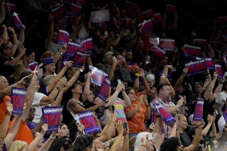 Diana Taurasi becomes first WNBA player to reach 10,000 points, scoring ...