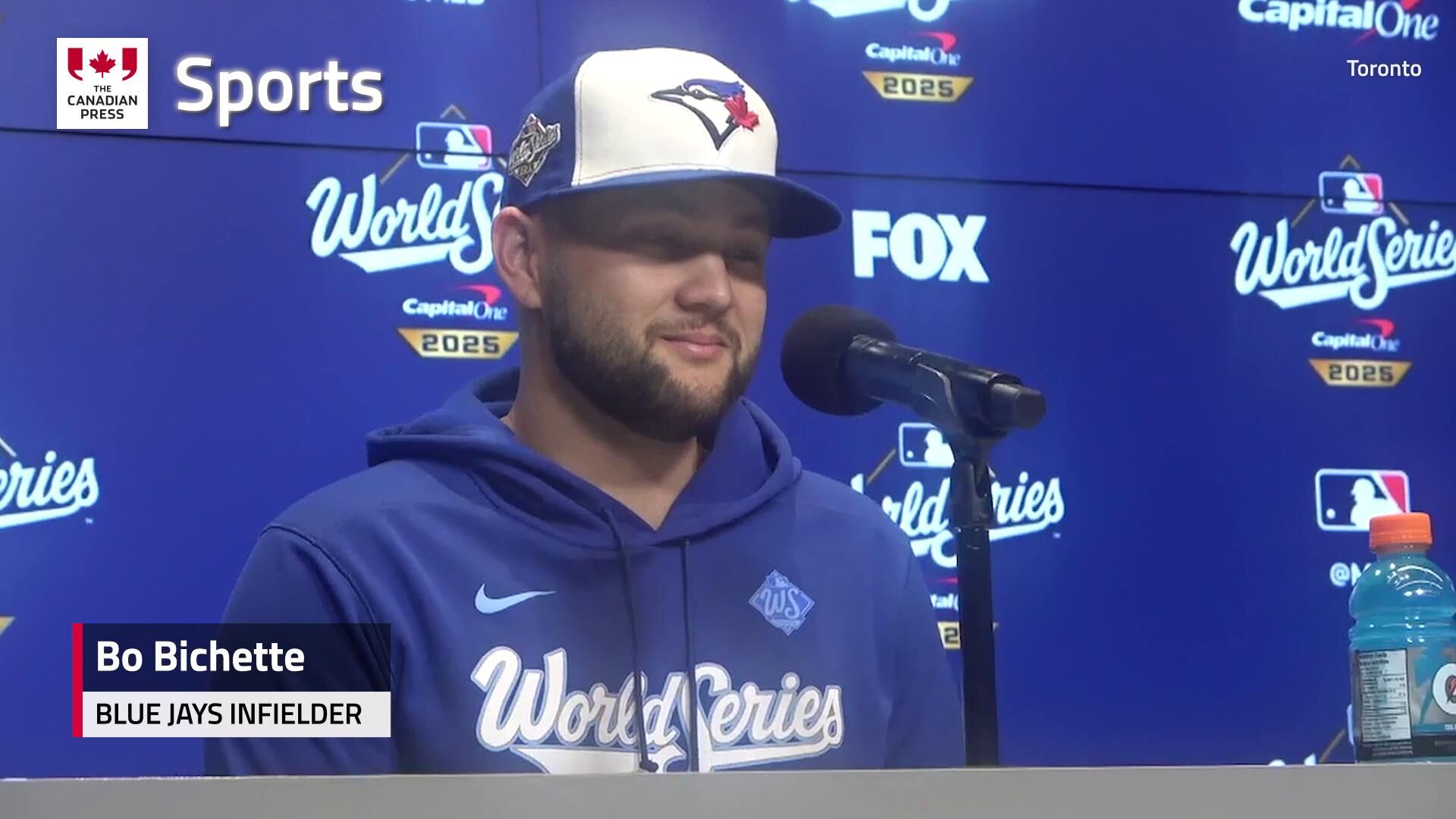 Grand Opening: Barger hits grand slam as Jays thump Dodgers 11-4 in Game 1