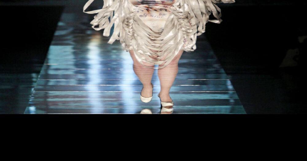 Stick-thin models passé at Paris Fashion Week