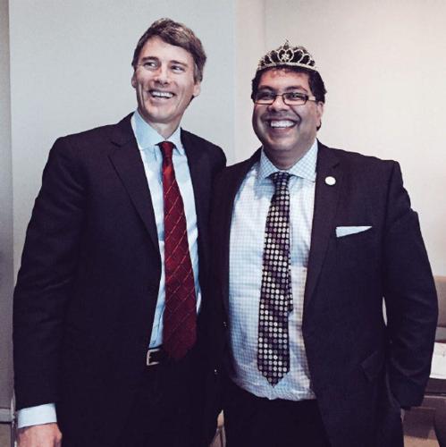 Calgary's Nenshi ‘crowned’ top mayor with tiara
