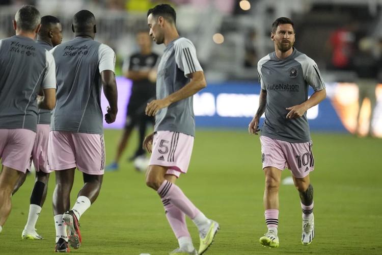 Messi scores twice, his third straight game with a goal, as Inter Miami ...