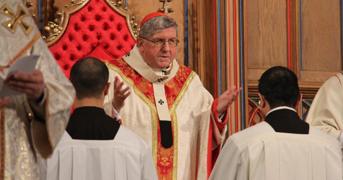 Cardinal Collins expresses great joy at first mass since returning from ...