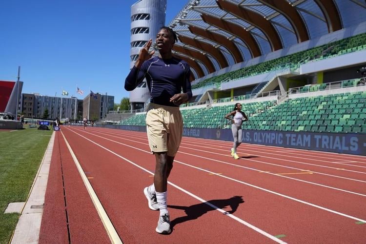 At Olympic trials, deaf runner Eric Gregory will rely on signals, coach ...