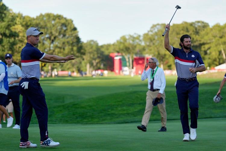 Ryder Cup summaries from the opening day at Bethpage Black