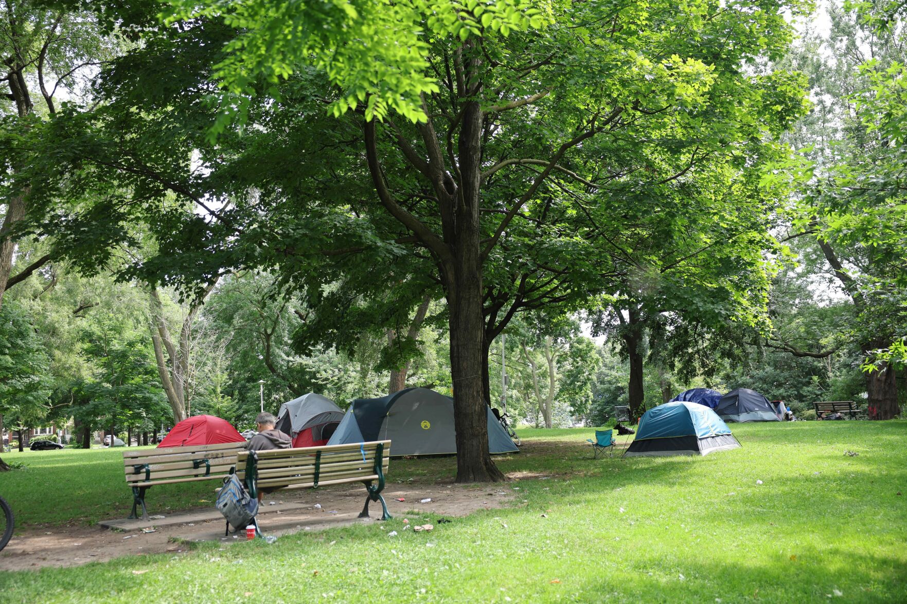 How this park suddenly became Toronto’s largest encampment