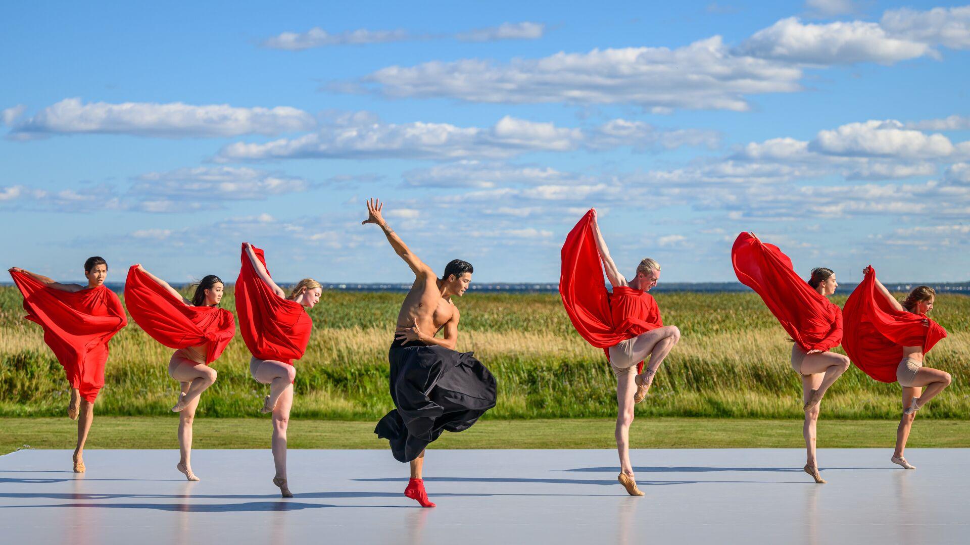 See ballet by the beach with an amazing view and superb food