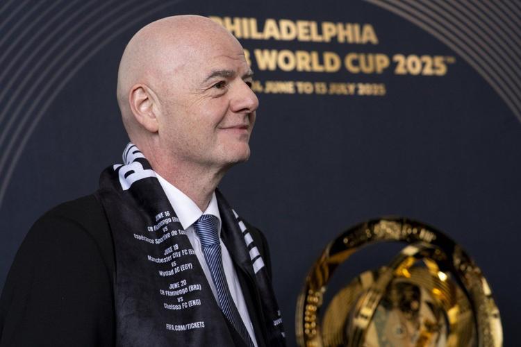FIFA chief Infantino praises impact of expanded tournaments in speech ...