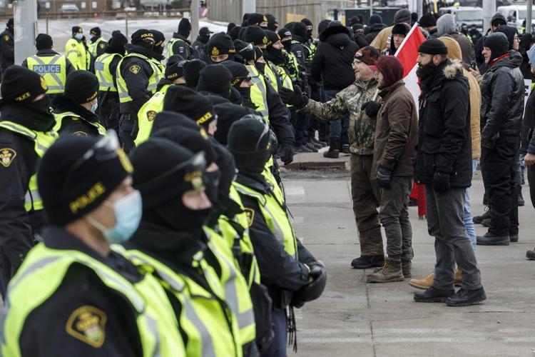 ‘Freedom convoy’ protests Feb. 12 live updates