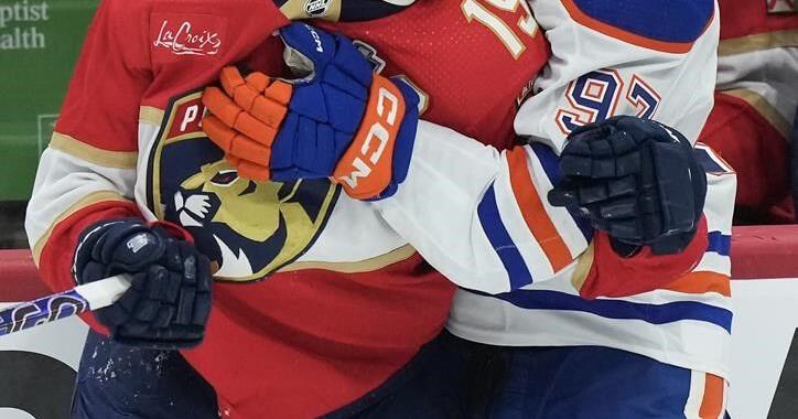 Matthew Tkachuk poised to re-enter Edmonton fray with Panthers up 2-0 ...