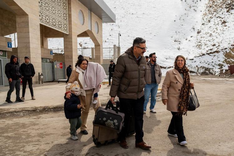 Iran's border with Turkey offers a way out, but few are leaving for good
