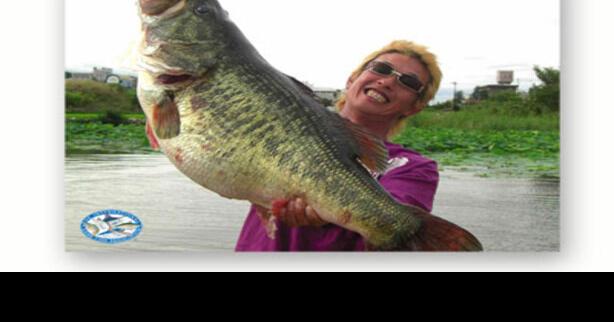 Angler lands 22-pound bass, ties 1932 record