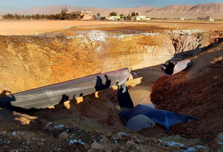 Electricity cut in Syria after explosion hits gas pipeline