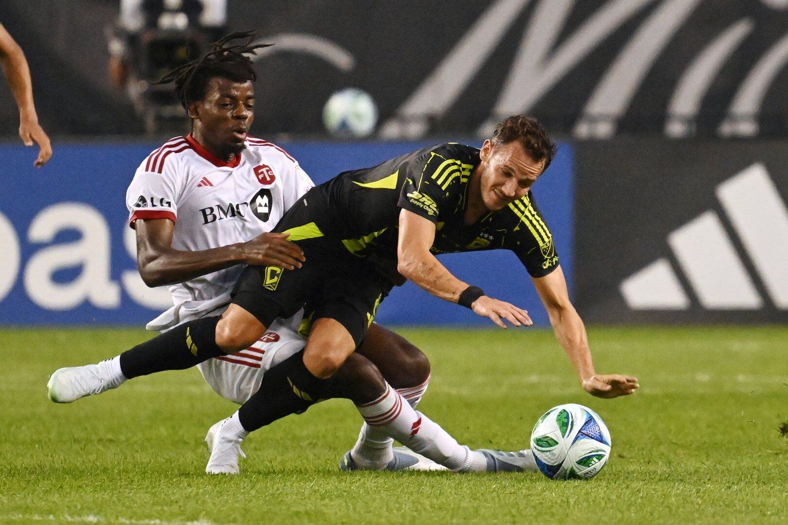 Vilsaint scores in Toronto FC debut to tie visiting Crew 1-1