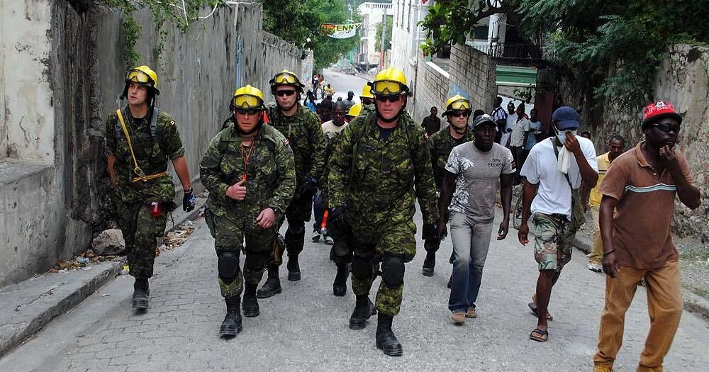 Canadian rescue teams get to work in Haiti