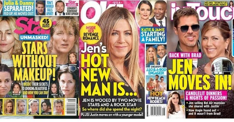 Tabloids: Stars are just like us (except richer and better looking)