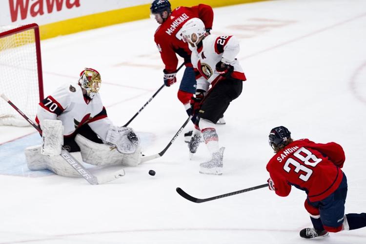 Capitals re-sign defenceman Rasmus Sandin to a 5-year contract worth ...