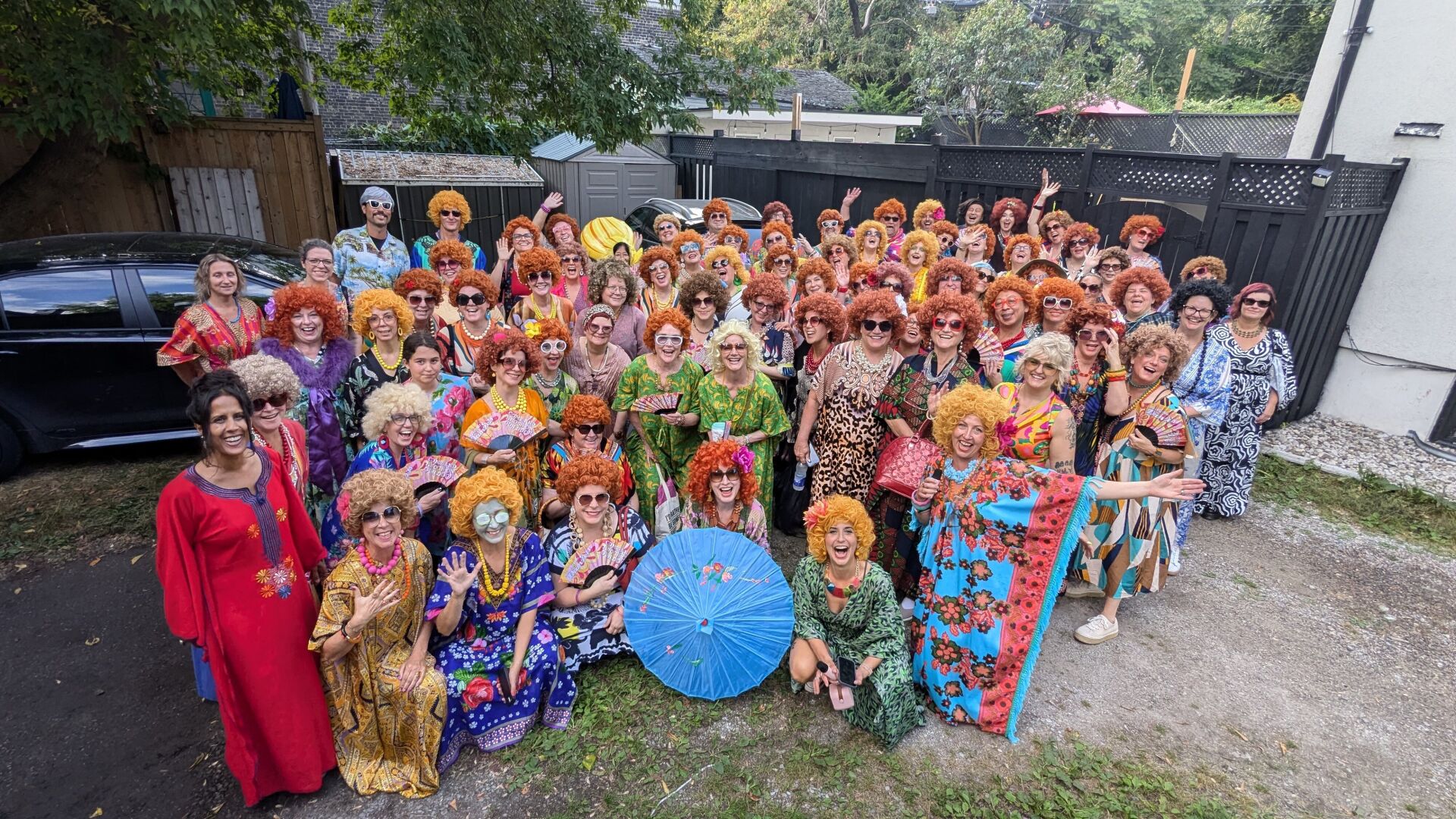 Mrs Roper Romps bring joy to the streets of Toronto