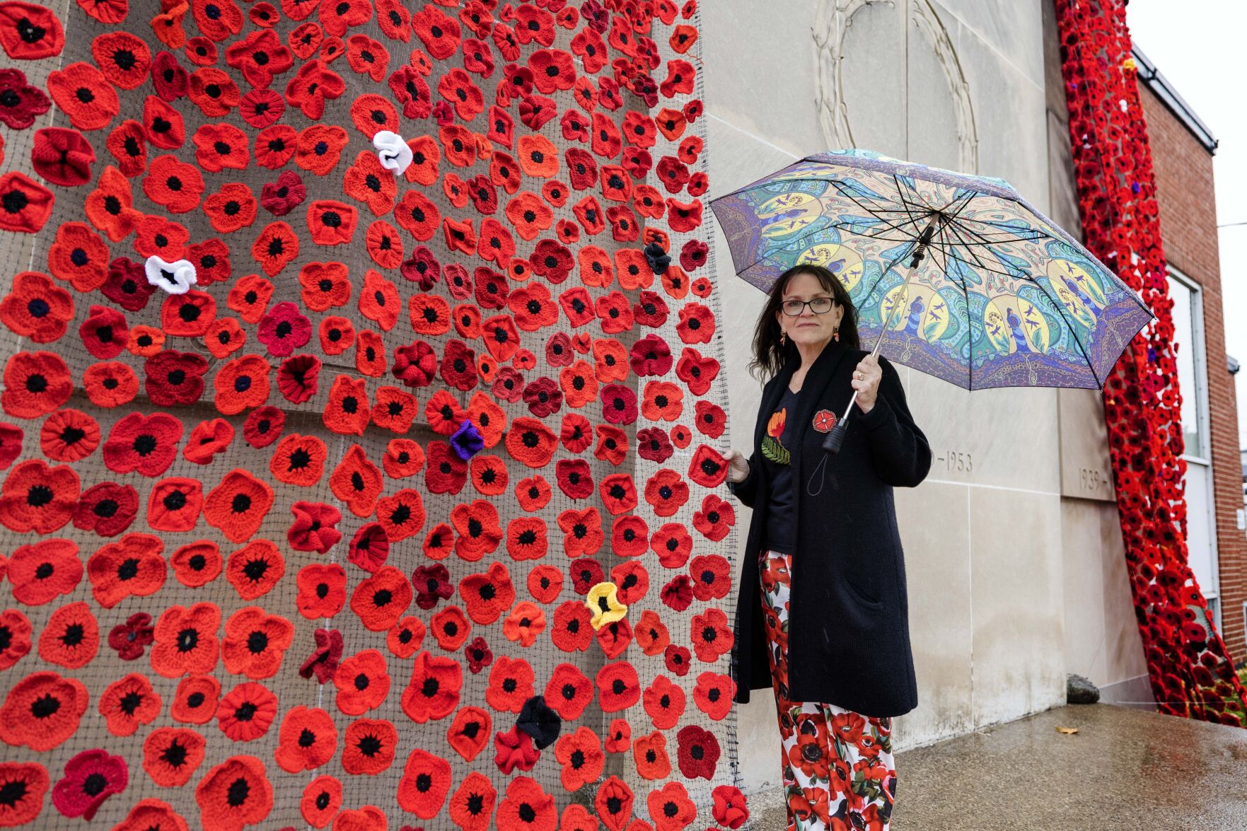 How one Toronto woman’s idea for a poppy tapestry blossomed