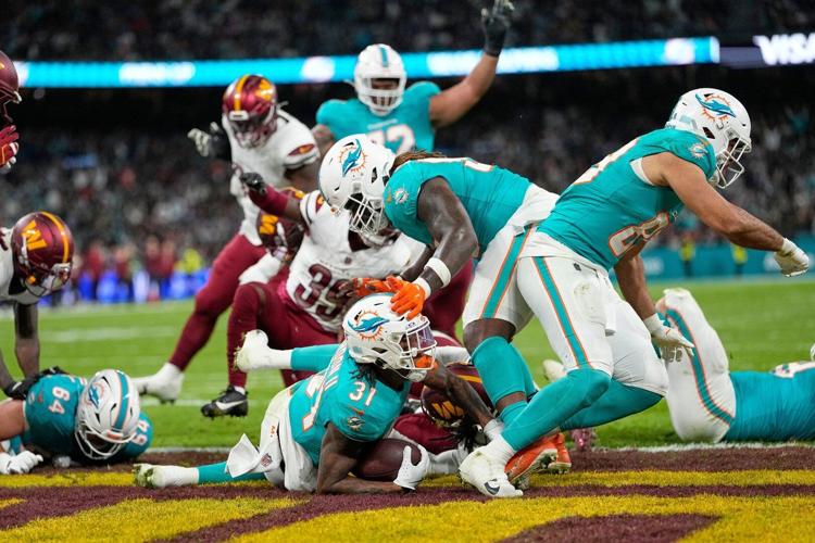 Dolphins beat Commanders 16-13 in overtime in first NFL regular-season ...