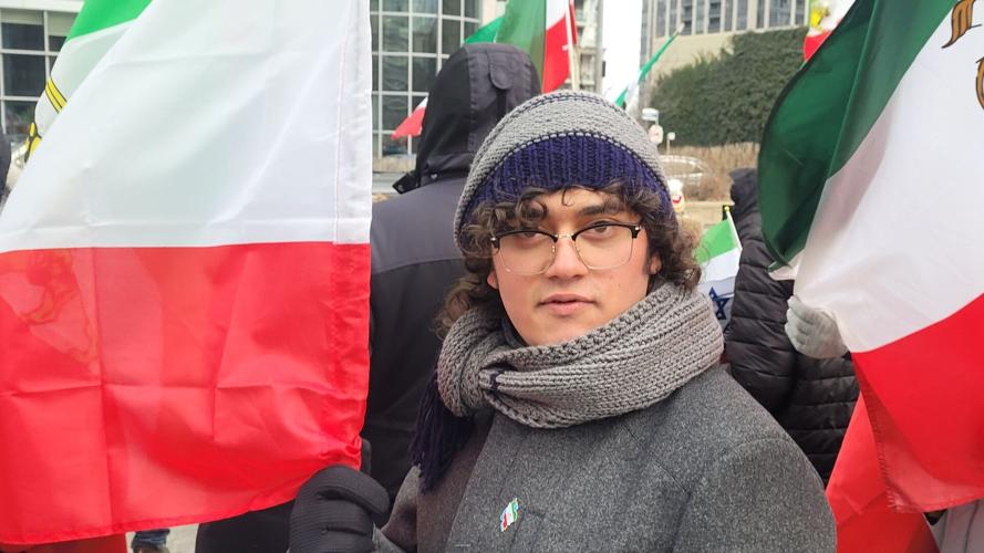Iranians in GTA join protest in solidarity with Iran uprising