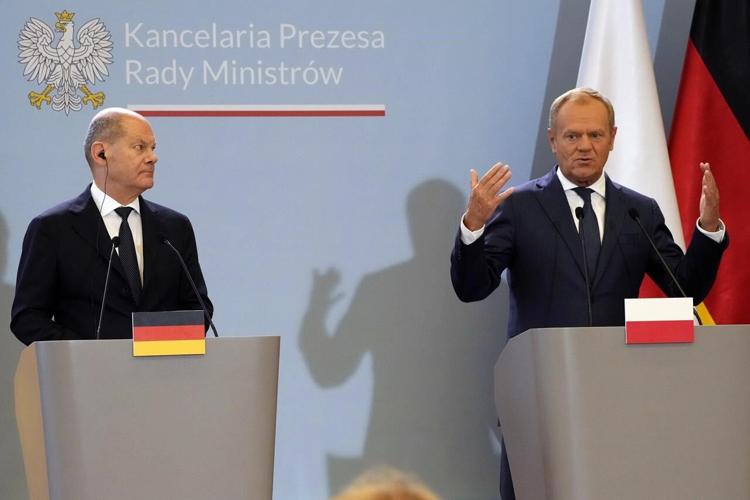 Leaders of Poland, Germany meet to mend strained ties and discuss ...
