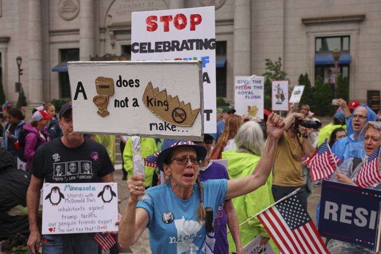 Photos of anti-Trump 'No Kings' demonstrations across the US