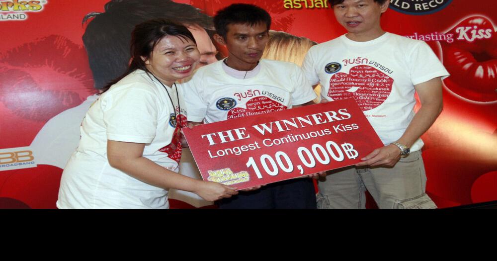 Longest kiss in history: 46-hour Thai smooch