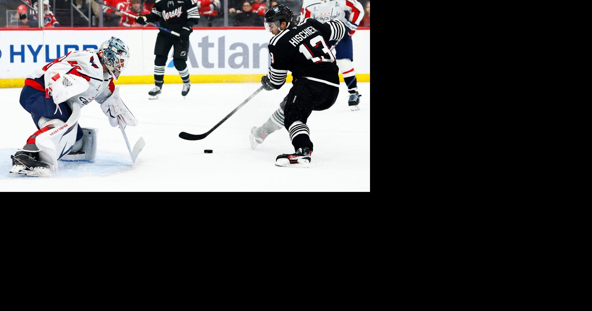 Hischier scores 2nd goal of game in OT to lift Devils past Kraken, 3-2