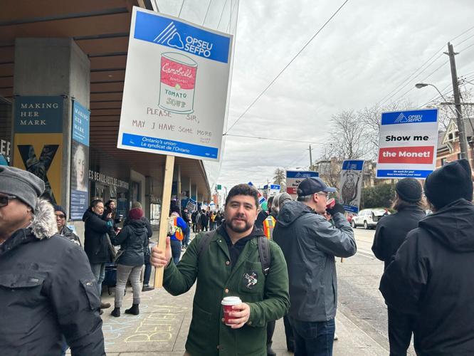AGO closes as workers on strike make demands