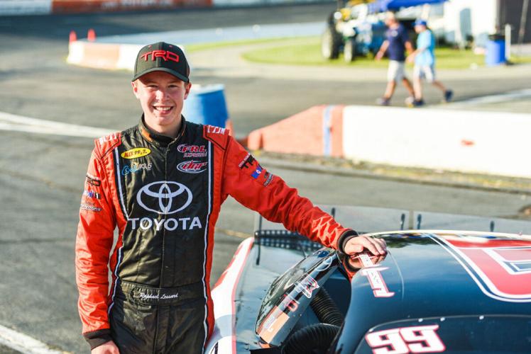 Raphael Lessard, 16, is taking the stock-car racing world by storm