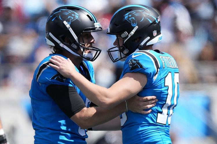 Panthers dominate Falcons 30-0 for first win of the season