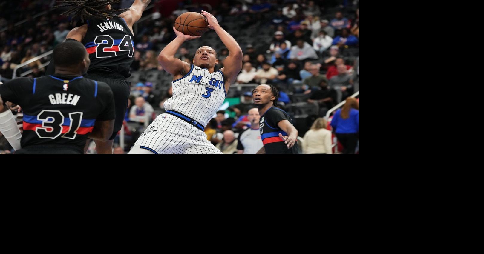 Desmond Bane's 37 points and key rebounds help Magic beat Pistons 112 ...