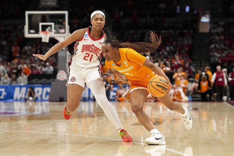 Talaysia Cooper leads Tennessee to 82-67 victory over Ohio State for ...