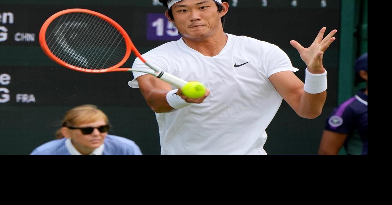 Zhang of China makes breakthrough despite loss at Wimbledon