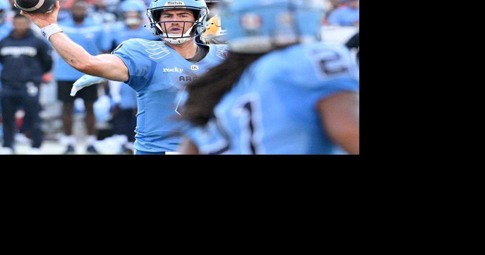 Veteran quarterback Nick Arbuckle back taking starting reps with Toronto Argonauts