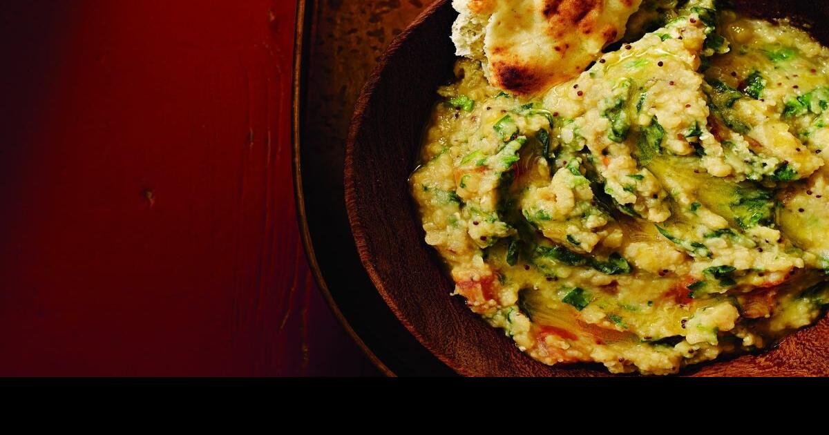 Try this delicious dahl drizzled with lemon