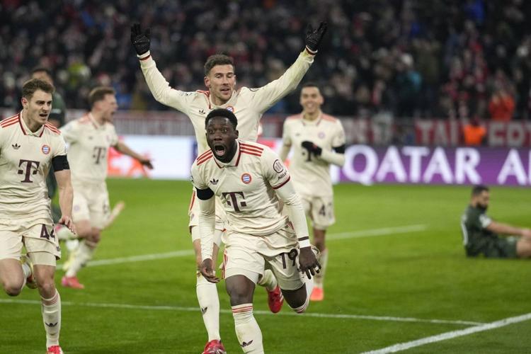 Alphonso Davies shows Bayern some love after sending team into last 16 ...