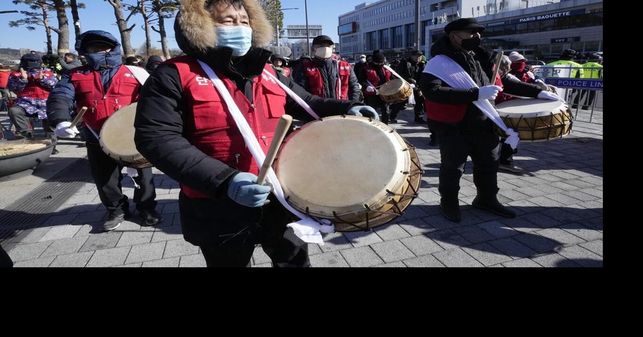 South Korean farmers rally near presidential office to protest proposed ...