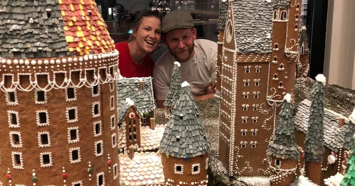Edmonton bakery works their magic to create edible Hogwarts castle for ...