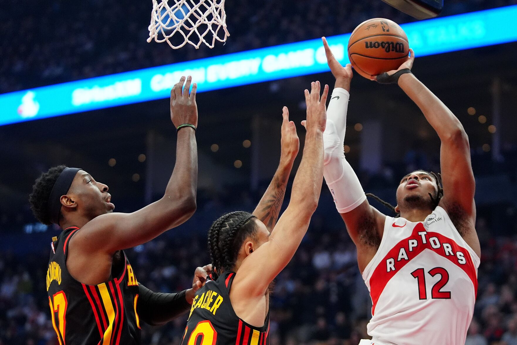 Raptors-Hawks score, analysis: CMB sparks fourth win in five