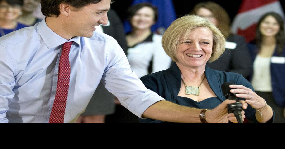 A political love affair: Justin Trudeau and Rachel Notley: Steward