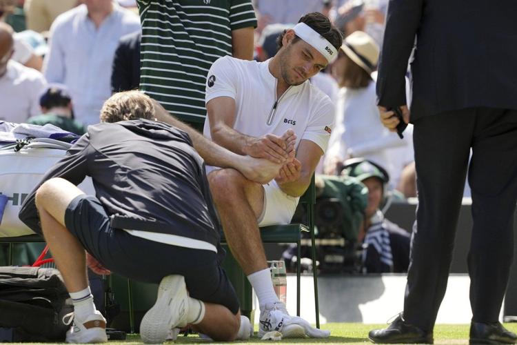 Taylor Fritz credits girlfriend Morgan Riddle after Wimbledon win sends ...