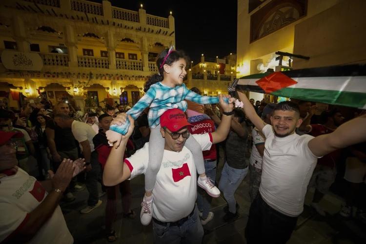 Arab fans in Qatar rally behind Morocco at World Cup