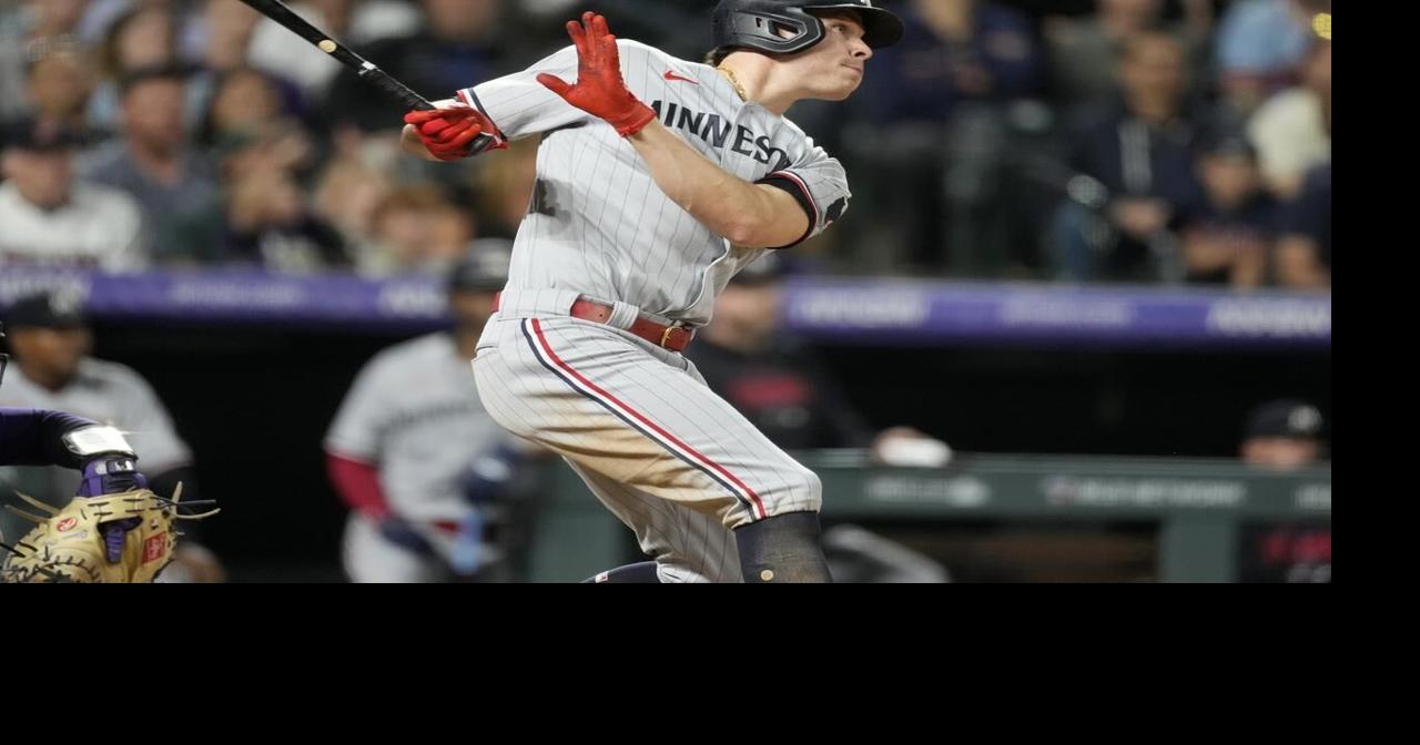 Playoff-bound Twins hit 3 homers in 7-6 victory over Rockies