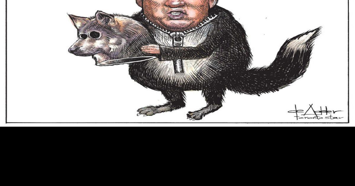 Michael De Adder: Trump the wolf
